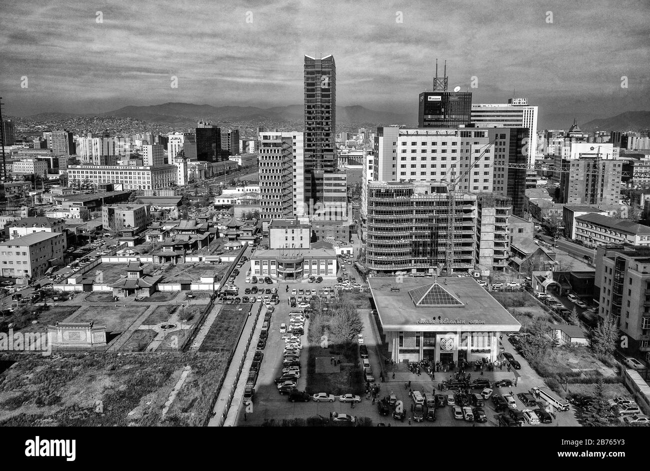Blue Sky Tower Ulaanbaatar Mongolia High Resolution Stock Photography ...