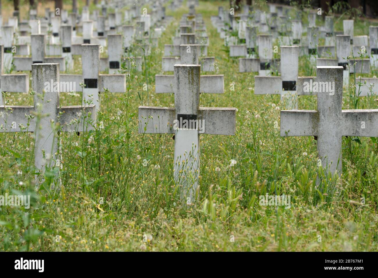 Italian soldiers war cemetery hi-res stock photography and images - Alamy