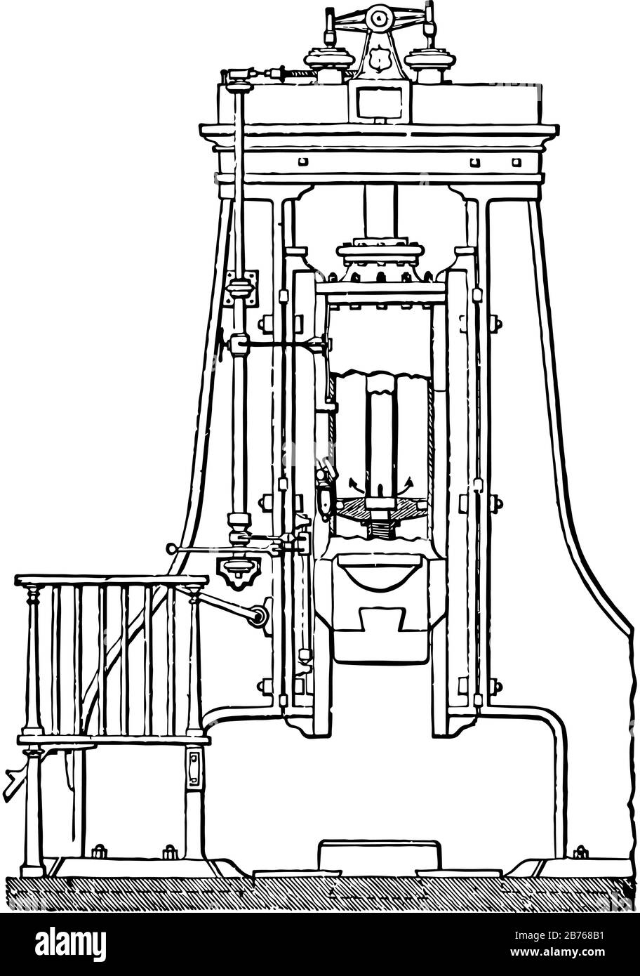 This illustration represents Condie Hammer which is a large industrial ...