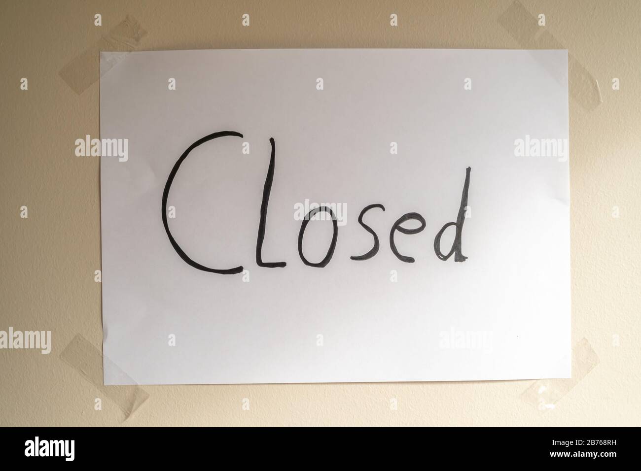 Handwritten sign letters handwriting hi-res stock photography and ...