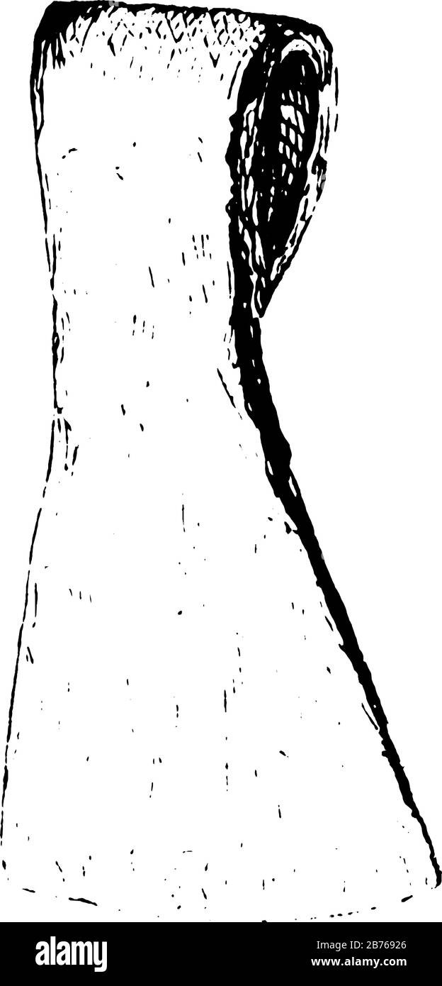 This illustration represents Iron Tomahawk which is made of iron ...