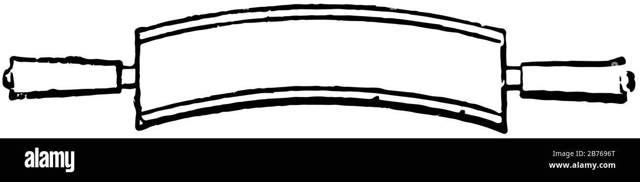 This illustration represents Fleshing Knife which is used to flesh a ...