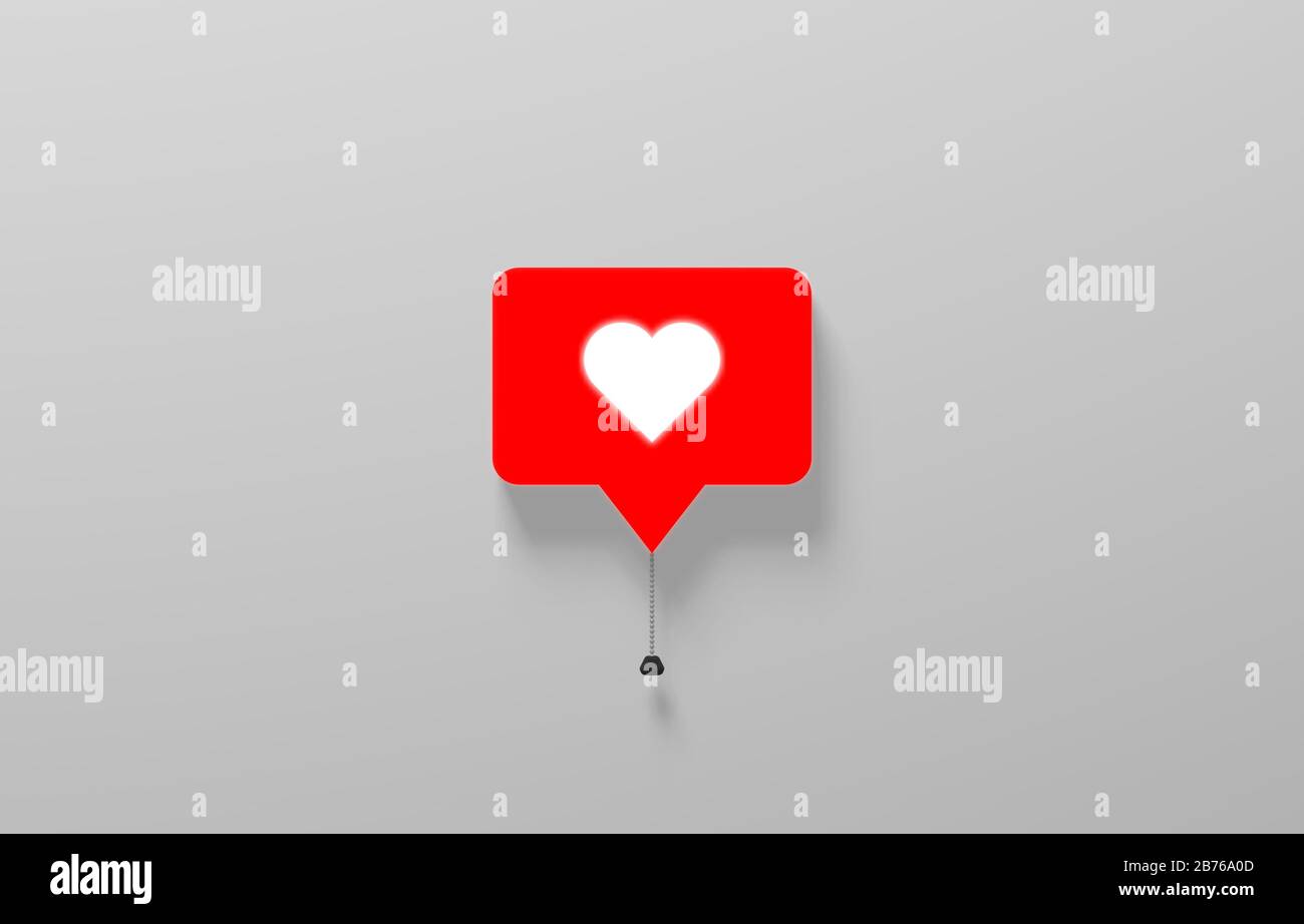 Instagram like button hi-res stock photography and images - Alamy