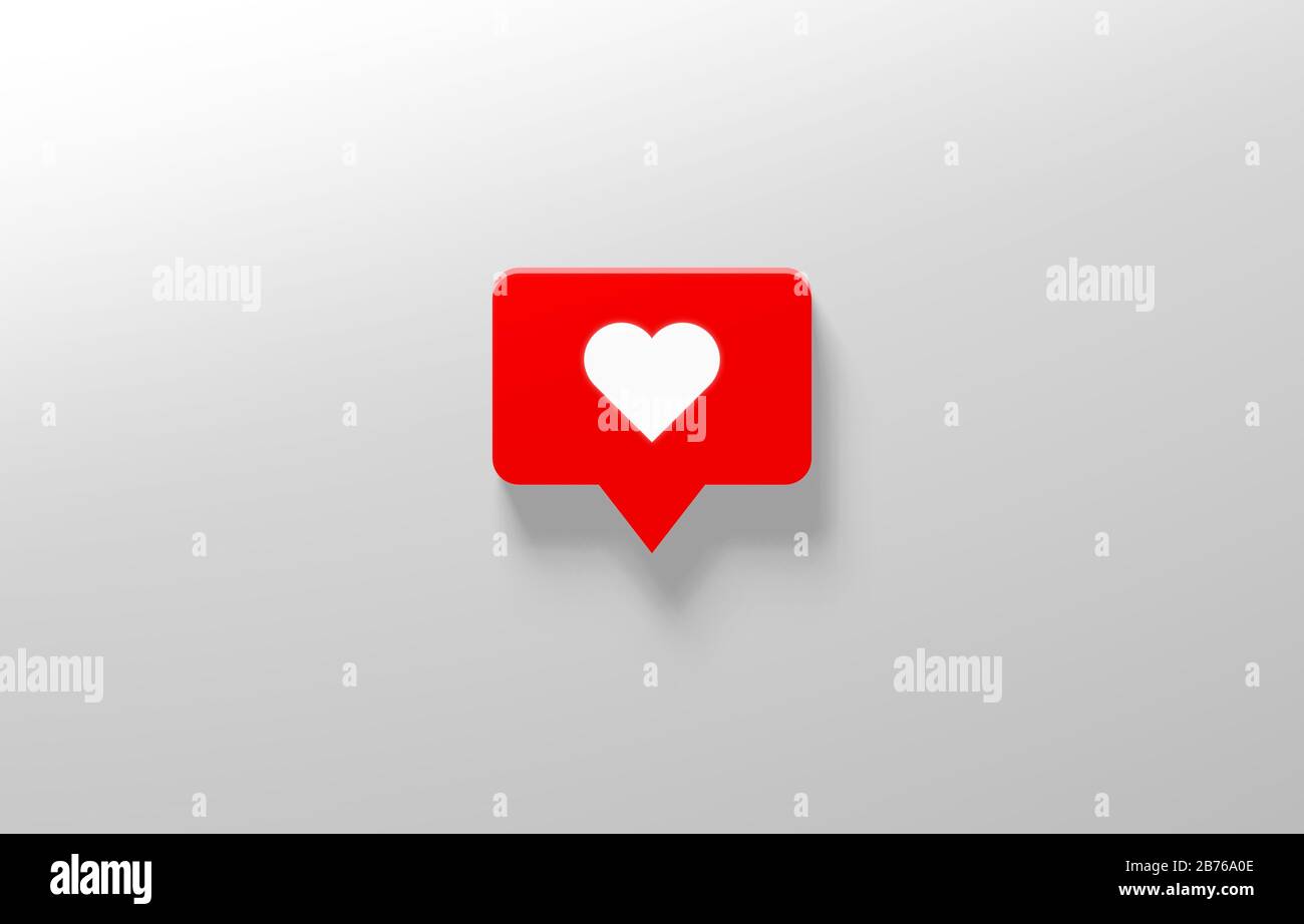 Instagram like button hi-res stock photography and images - Alamy