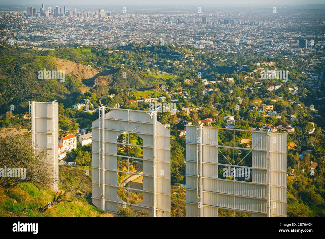 Los Angeles, California/USA - April 8, 2018 Famous touristic attraction ...