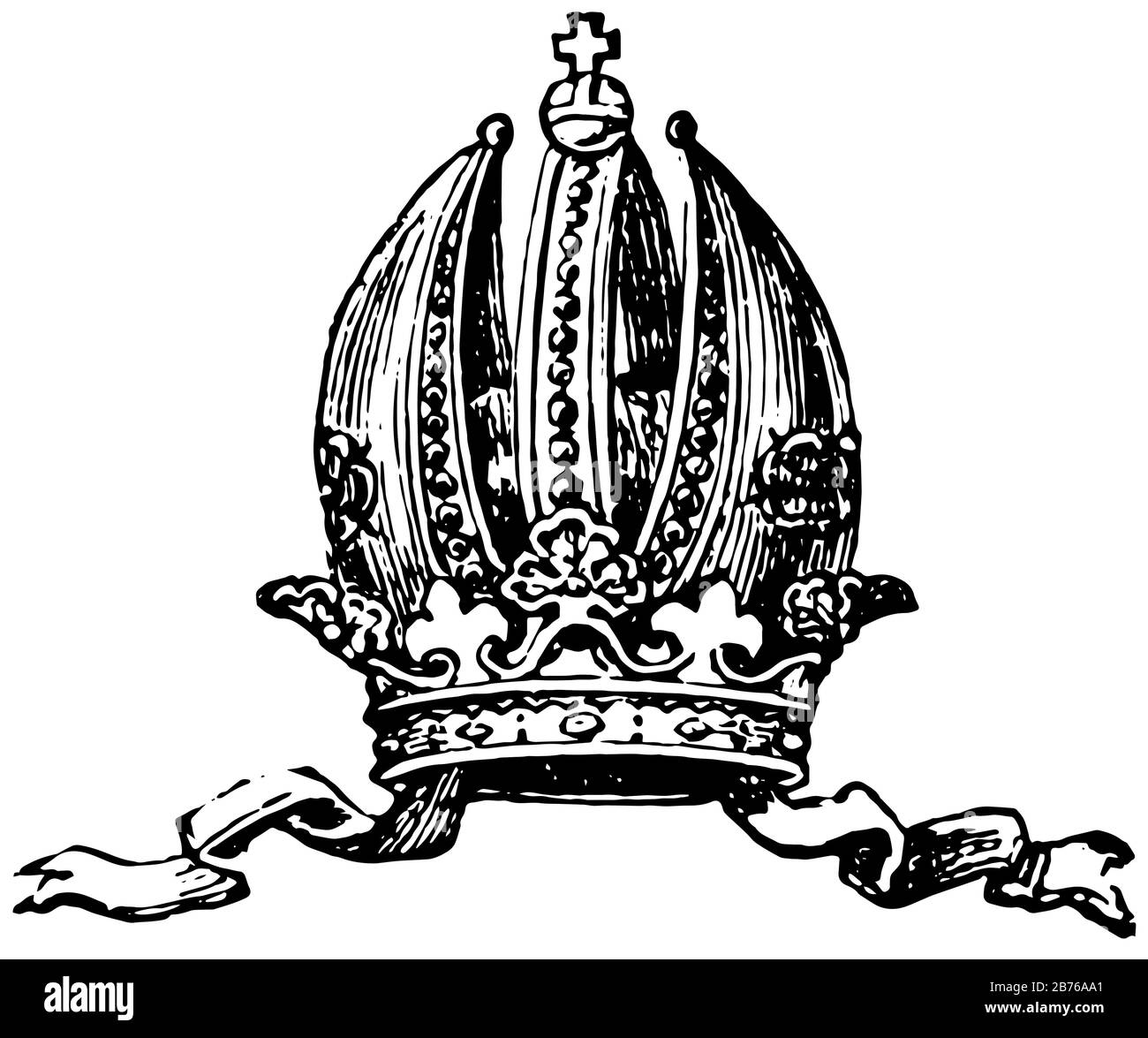 Austrian crown Stock Vector Images - Alamy