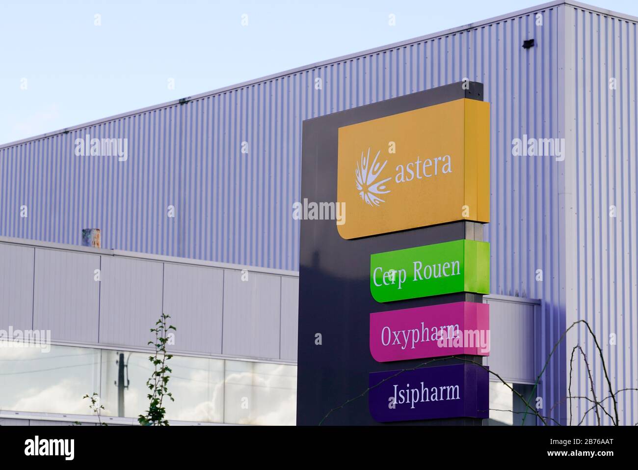 Bordeaux , Aquitaine / France - 03 07 2020 : Astera wholesaler logo ...