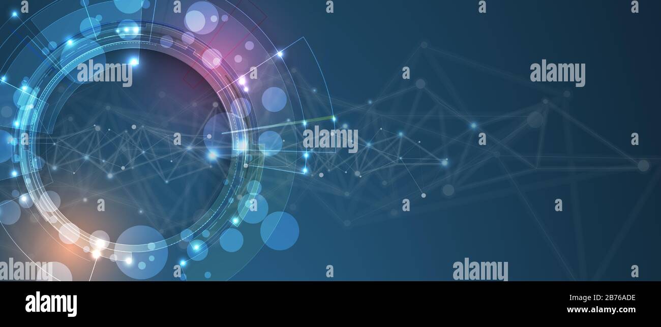 abstract futuristic fade computer technology business background Stock ...