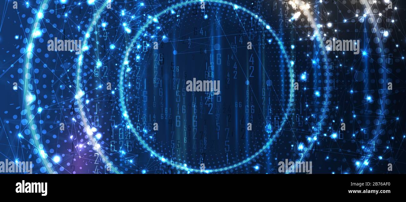 abstract futuristic fade computer technology business background Stock ...