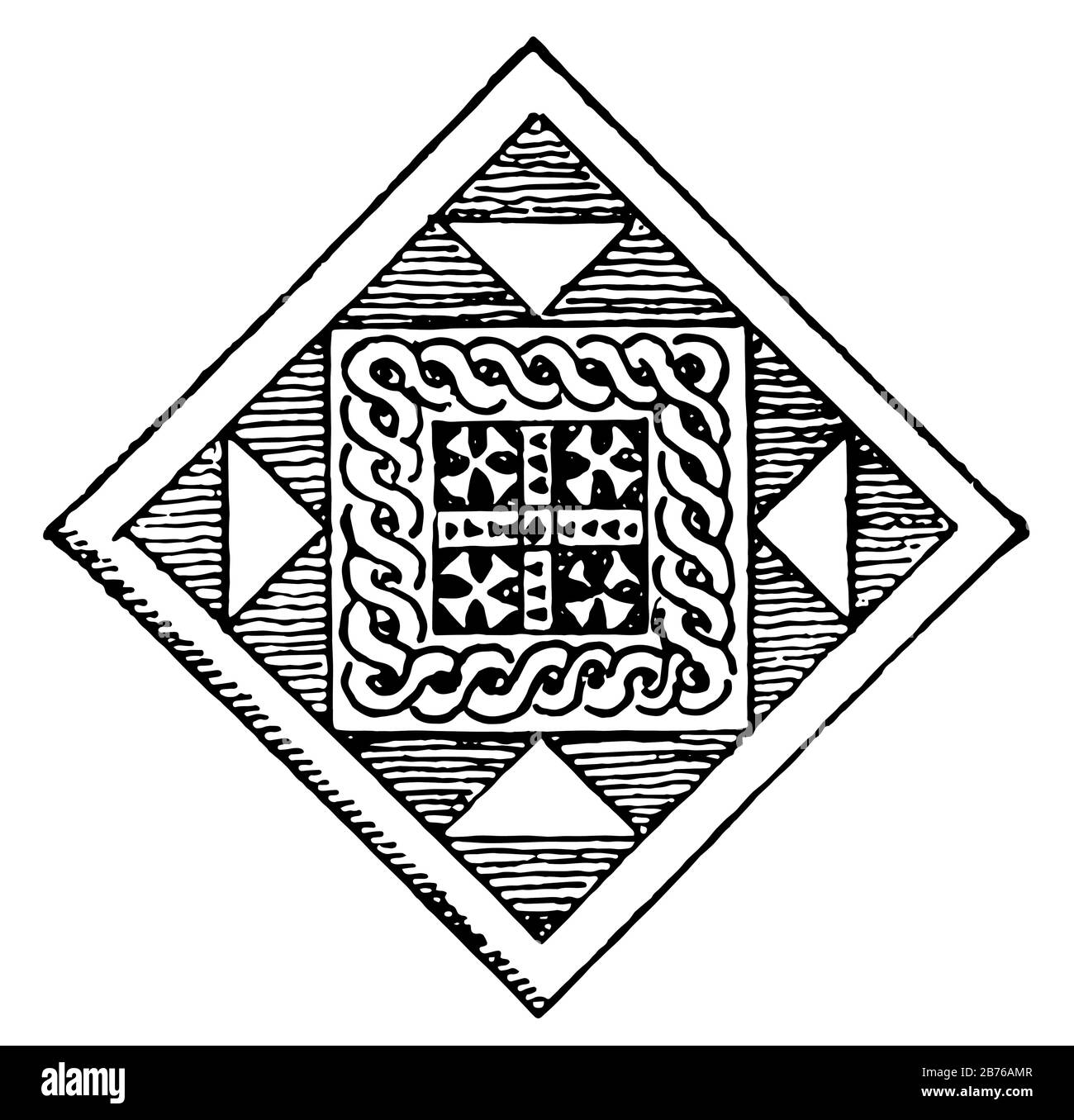 Diamond Design Drawing