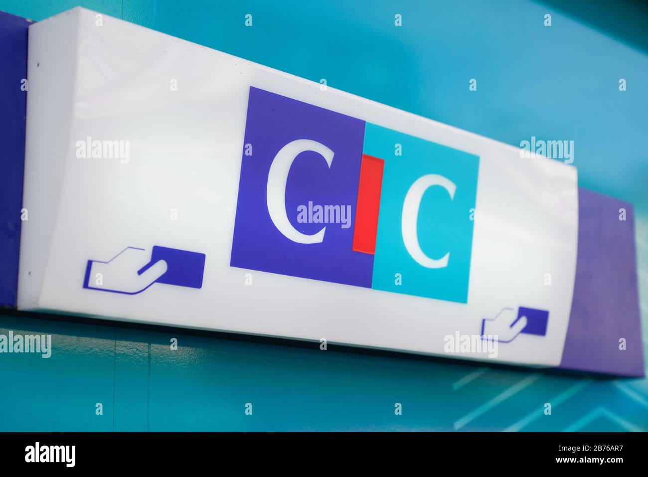 Credit industriel et commercial hi-res stock photography and images - Alamy