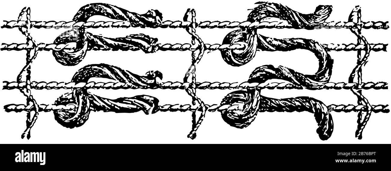 Knots used in weaving oriental rugs, it have been the subject of ...