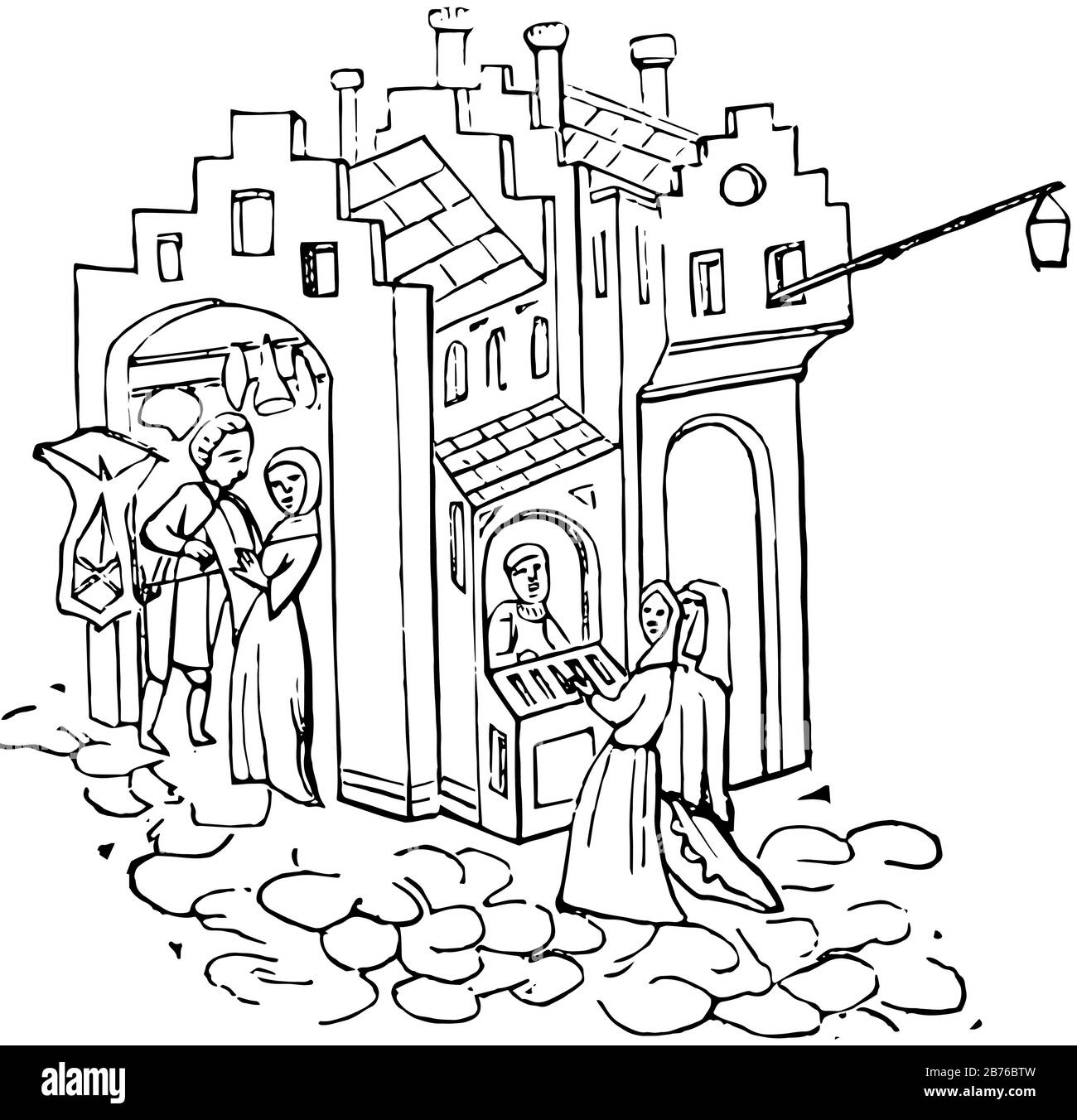 Merchant booth hi-res stock photography and images - Alamy