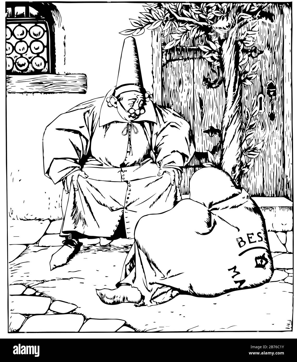 Councilor, this scene shows Councilor talks to man in flour sack ...