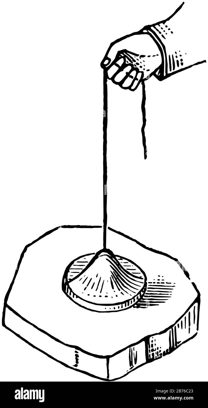 Hand and sucker is firmly pressed upon a flat stone to drive out all ...