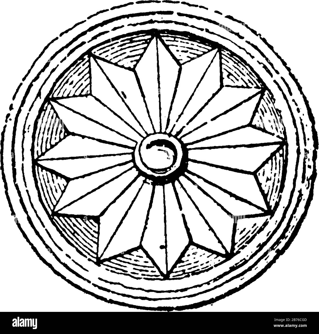 Plaque decorated Stock Vector Images - Alamy