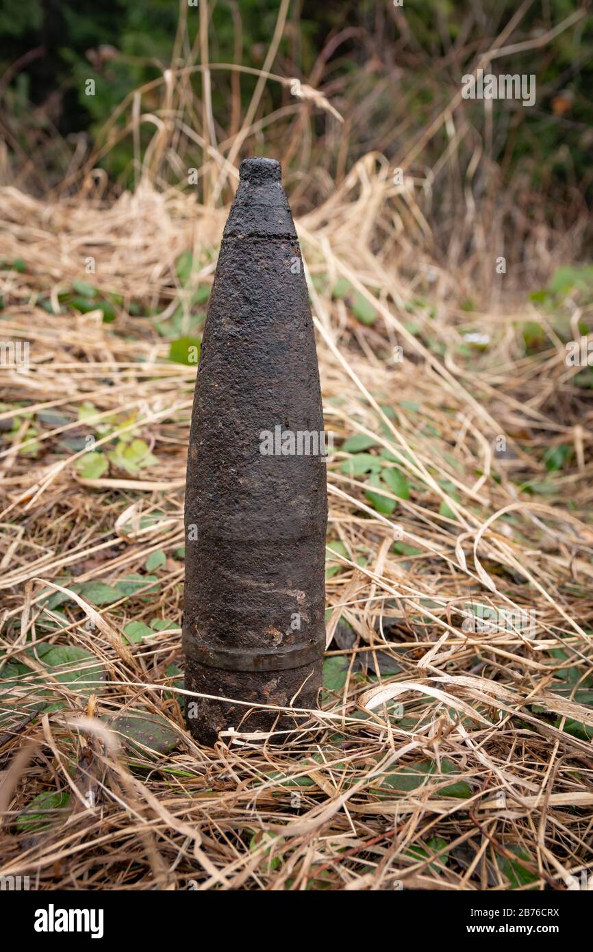 Unexploded ordnance world war ii hi-res stock photography and images ...