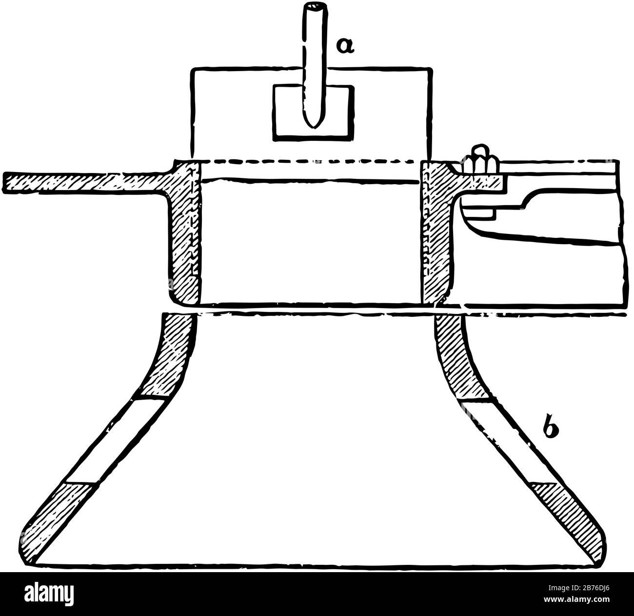 This illustration represents Harrison Going Ratchet where the wheel and ...