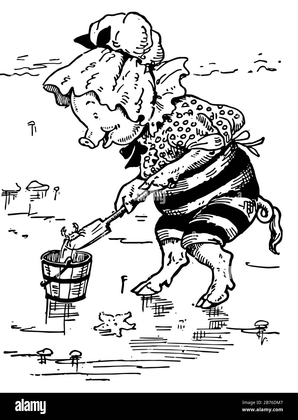 Water putting Black and White Stock Photos & Images - Alamy