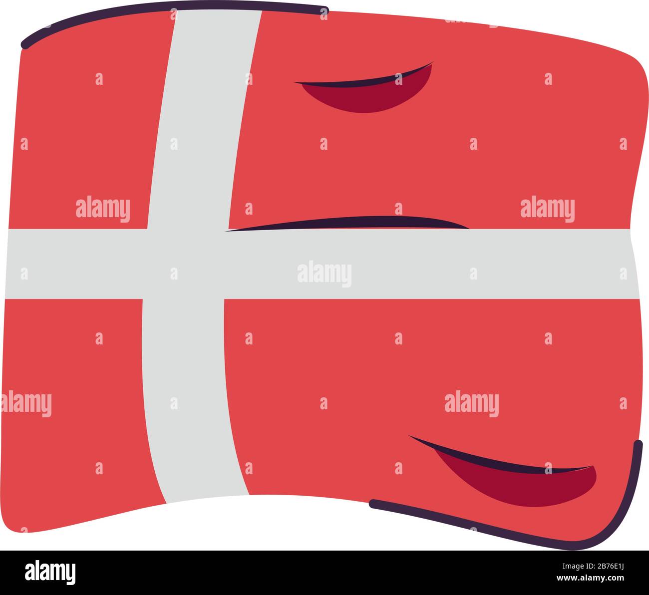 Denmark traditional flag Stock Vector Images - Alamy