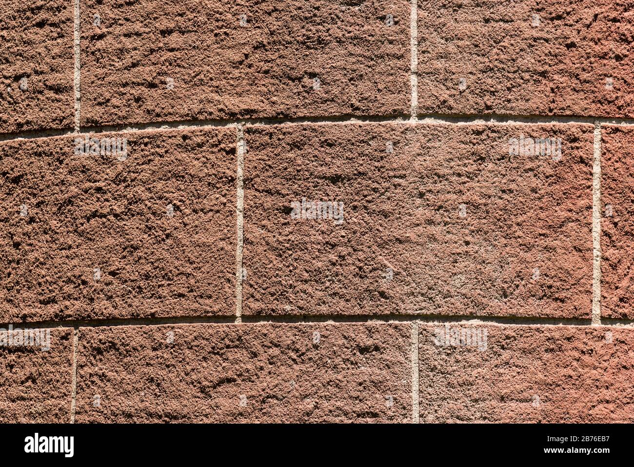 Texture of big red bricks Stock Photo - Alamy