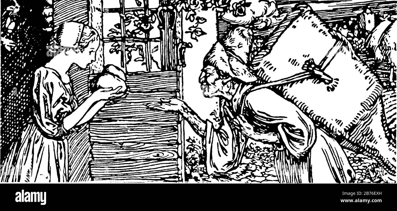 Lady next Stock Vector Images - Alamy