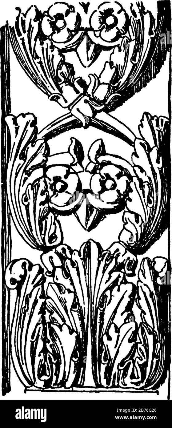 Roman Scroll Nest, it’s a Repeating Pattern, Roman Architecture ...