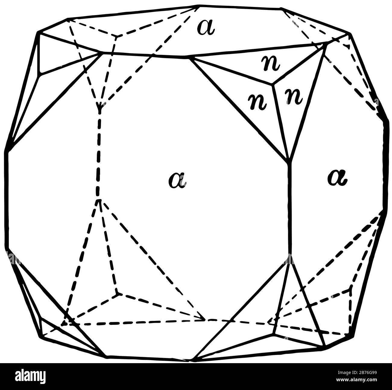 Trapezohedron Stock Vector Images - Alamy