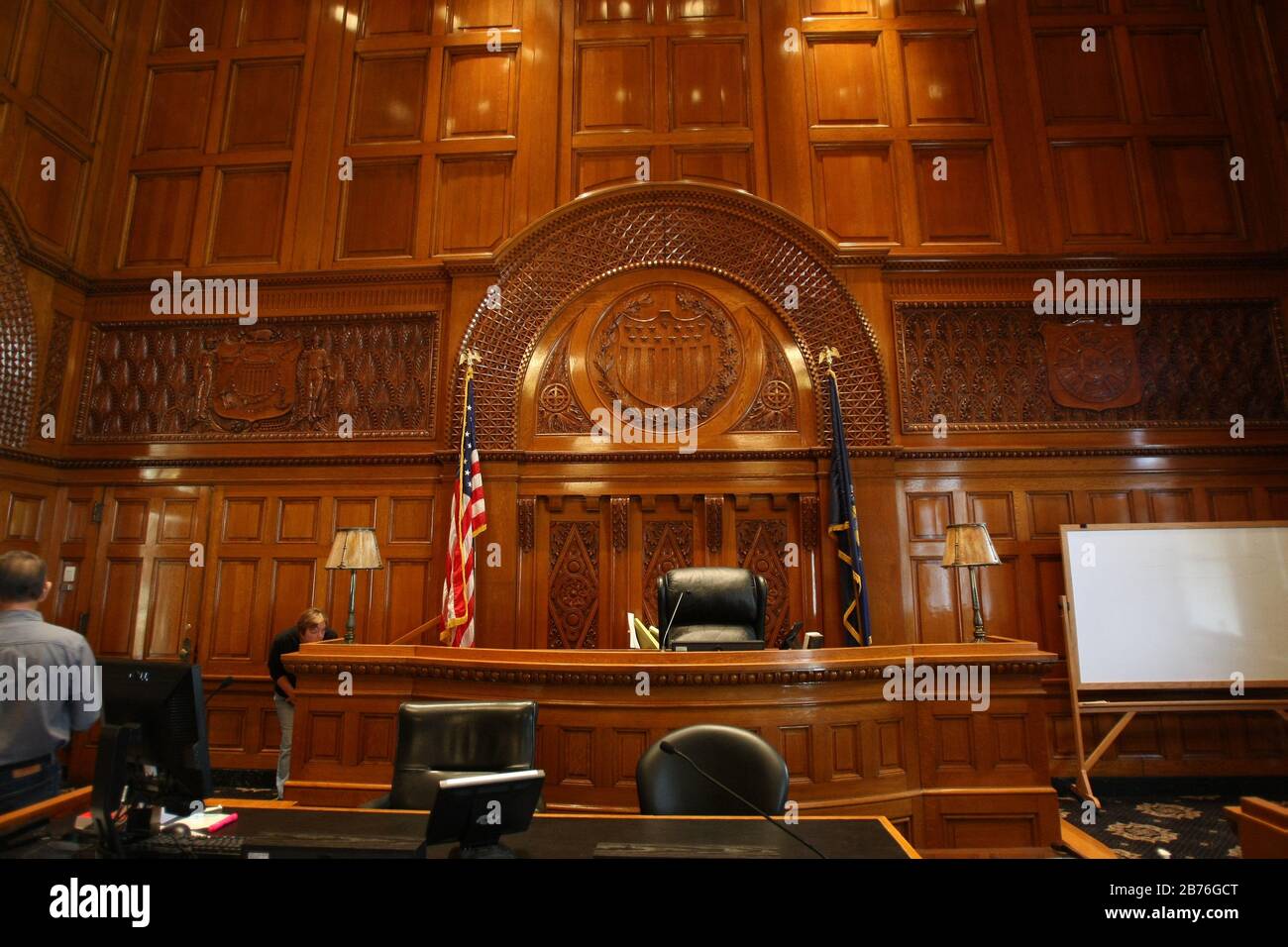 Federal Courtroom Layout