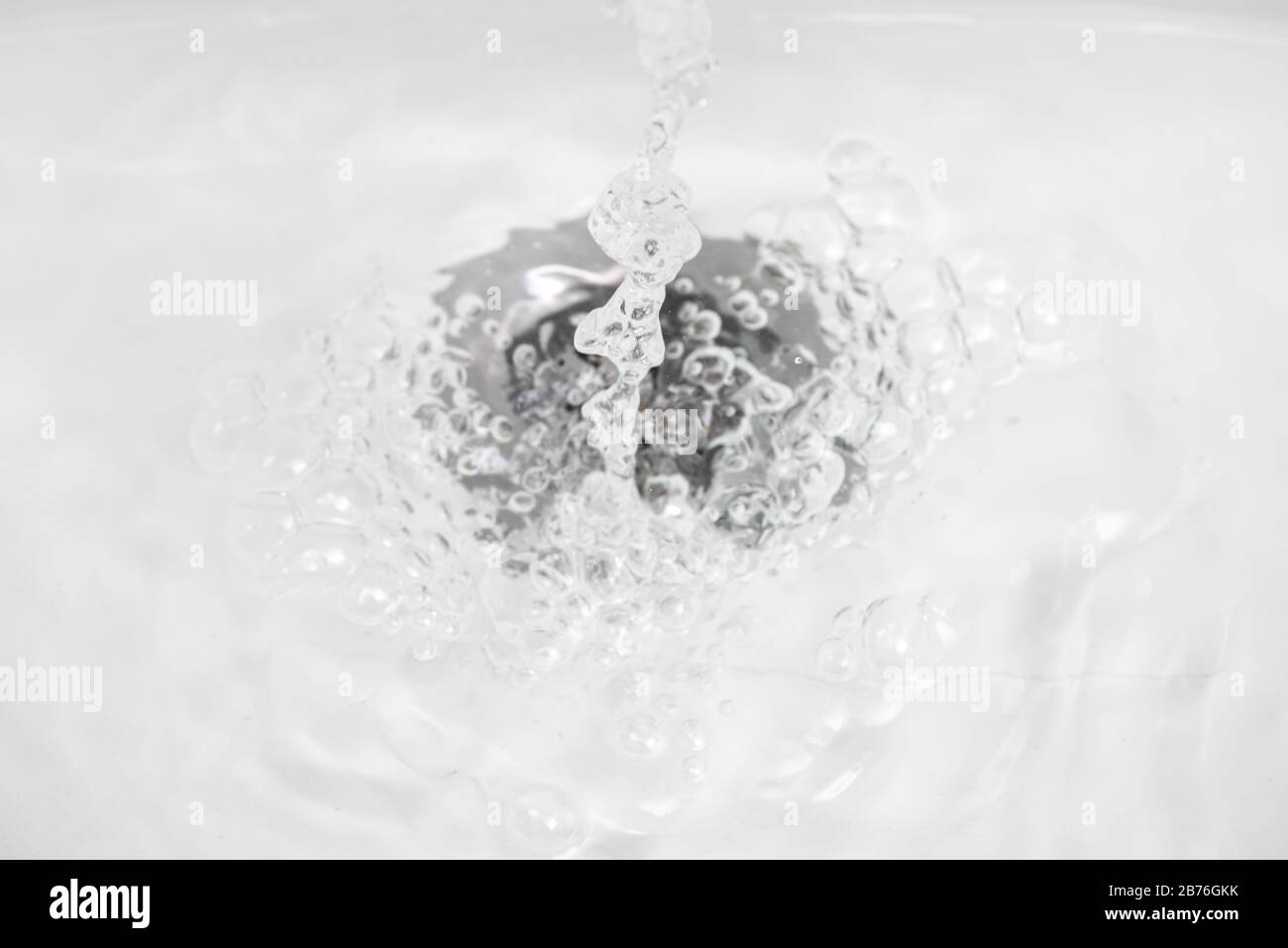 Sink and bubbles Stock Photo - Alamy