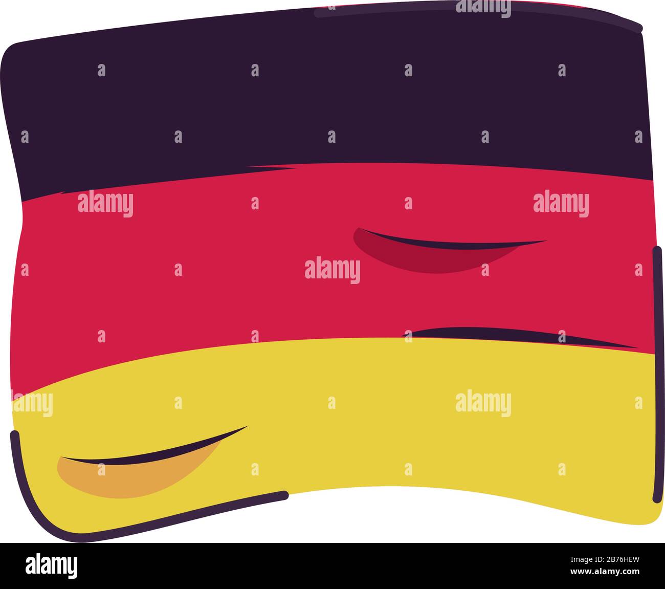 Germany traditional colors Cut Out Stock Images & Pictures - Alamy