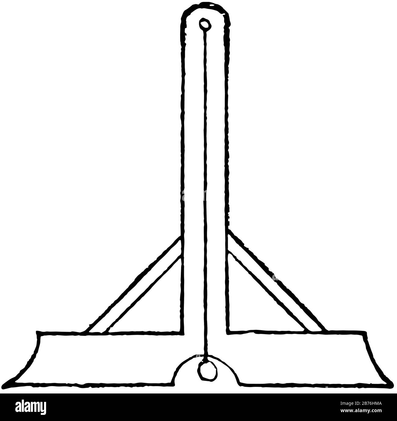 This illustration represents Level which to find a horizontal line ...