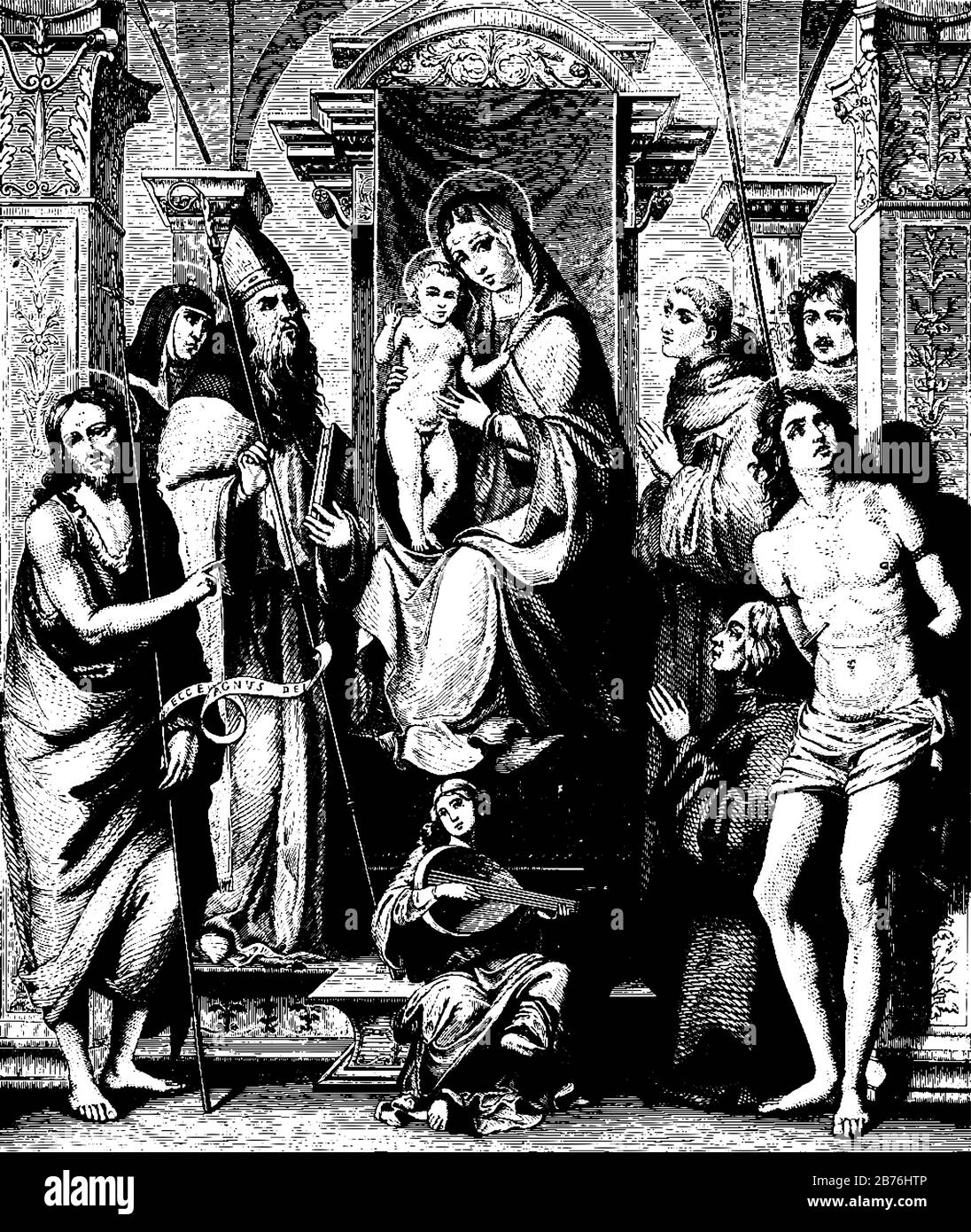 Enthroned Stock Vector Images - Alamy