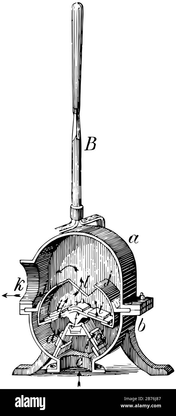Oscillating pump Stock Vector Images - Alamy