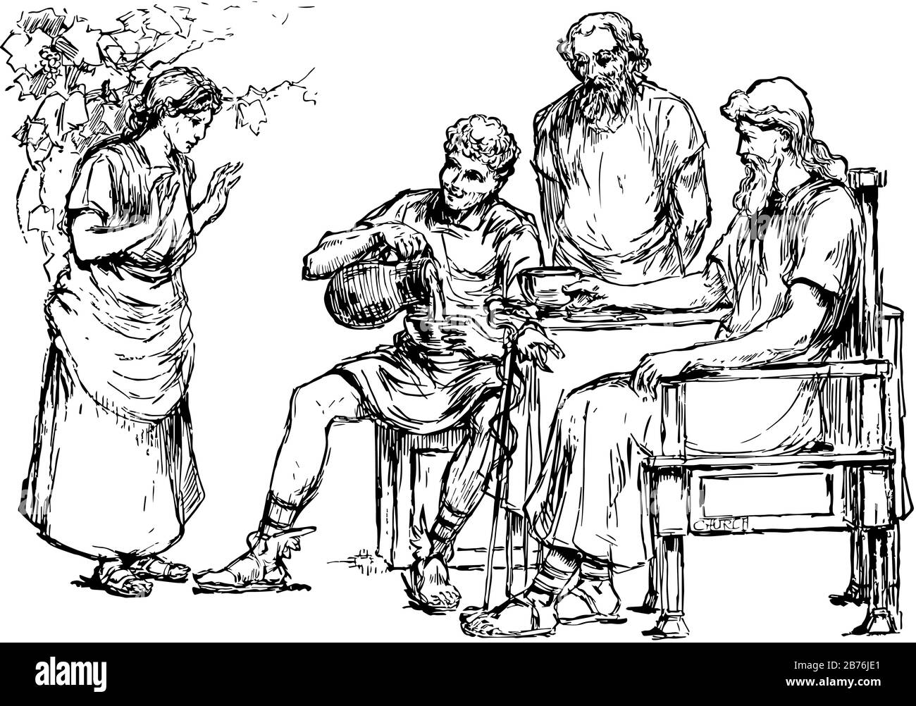 Standing in water man Cut Out Stock Images & Pictures - Alamy