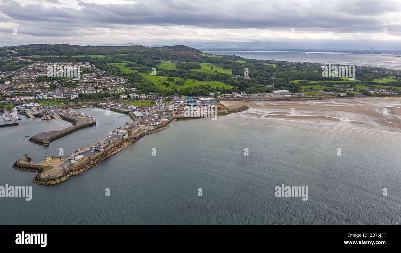 Aerial view dublin skyline hi-res stock photography and images - Alamy