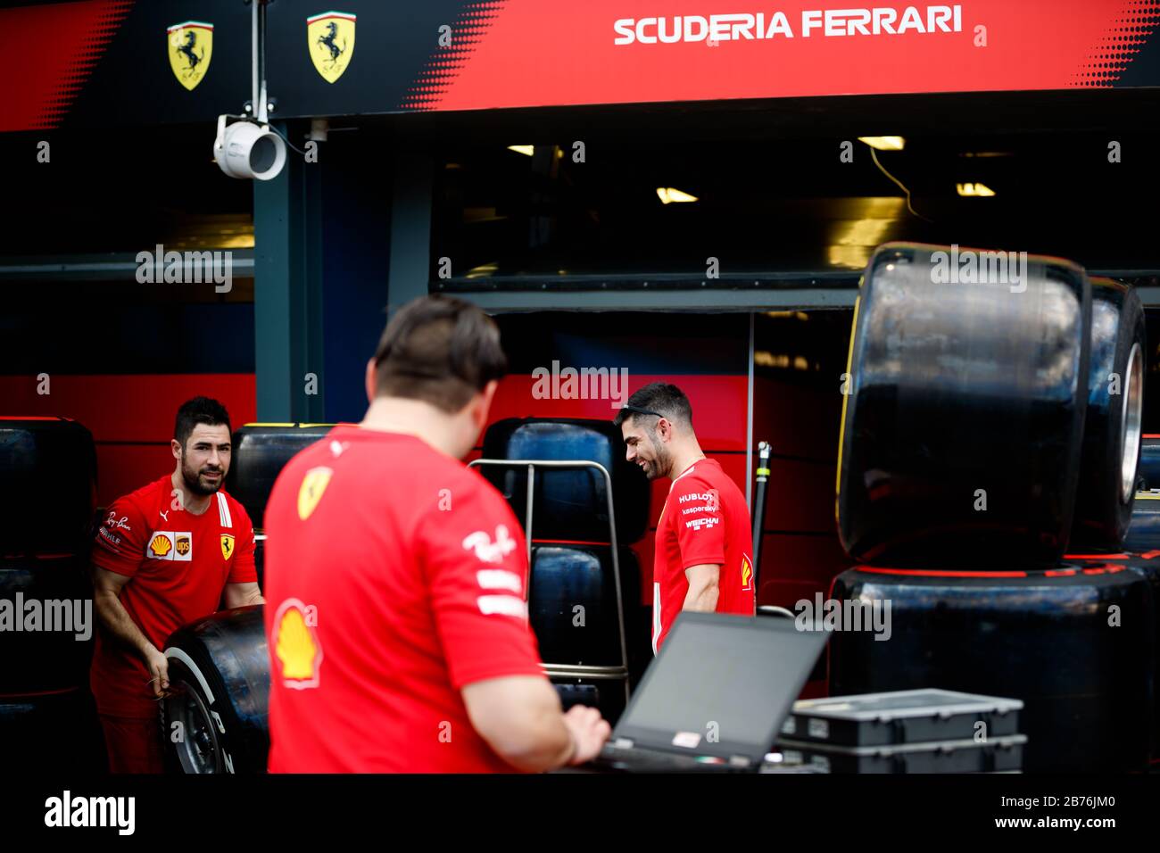 Ferrari tyre engineer hi-res stock photography and images - Alamy