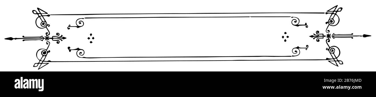 Filigree Line Simple