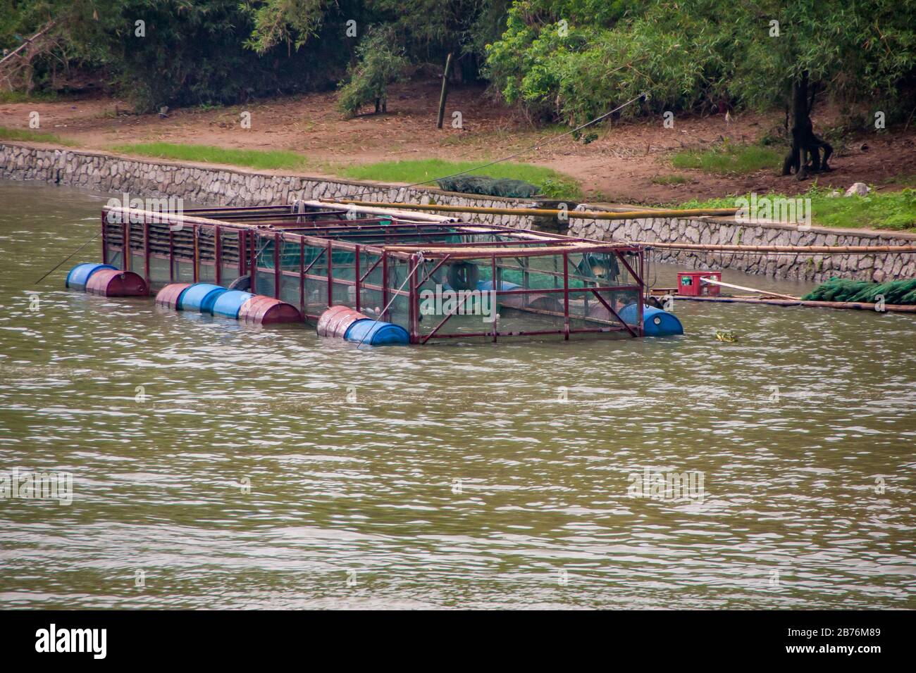 Fish pen hi-res stock photography and images - Alamy