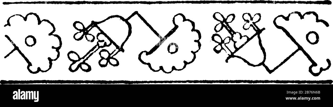 Turkish Design is visual art produced by earlier cultures, vintage line ...