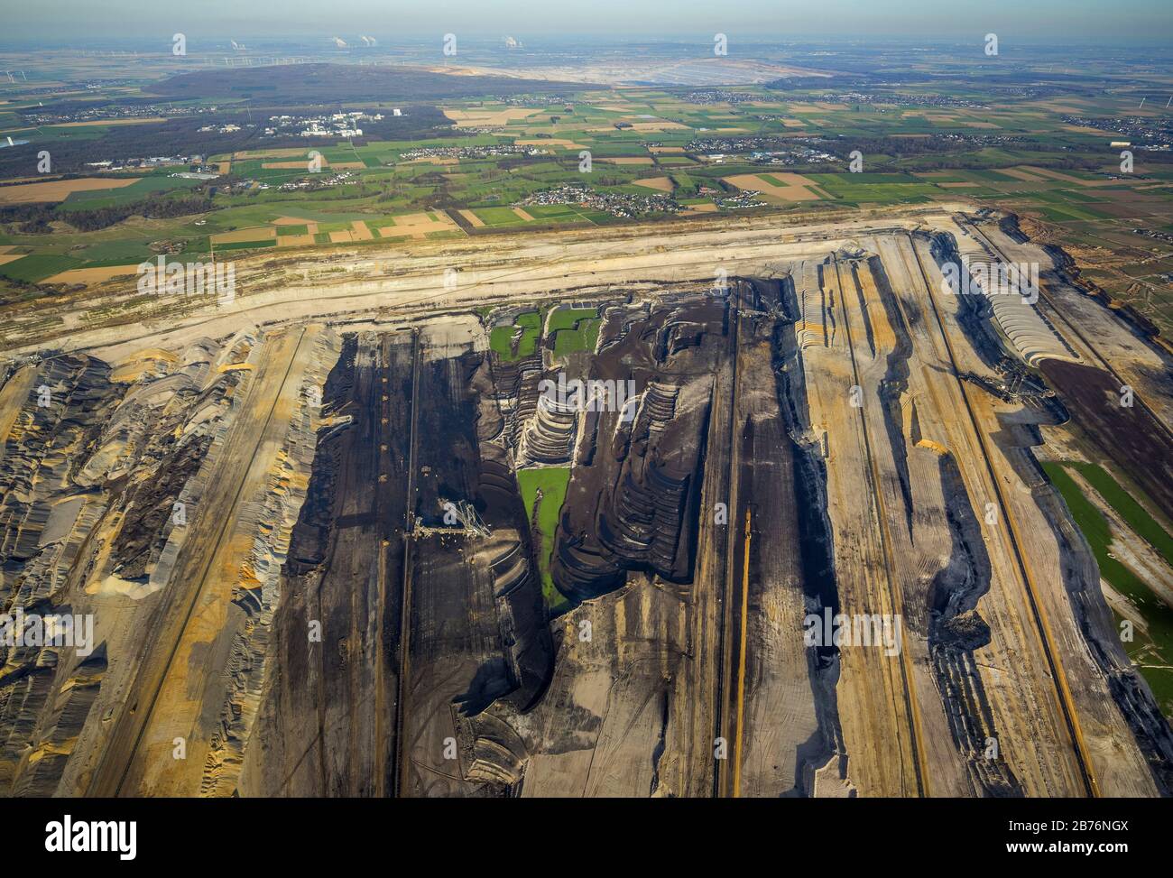 Coal Mines Aerial View High Resolution Stock Photography and Images - Alamy