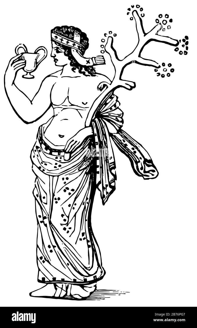 King of bacchus Black and White Stock Photos & Images - Alamy