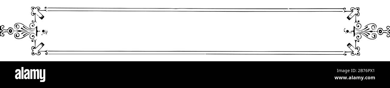 Filigree Line Simple