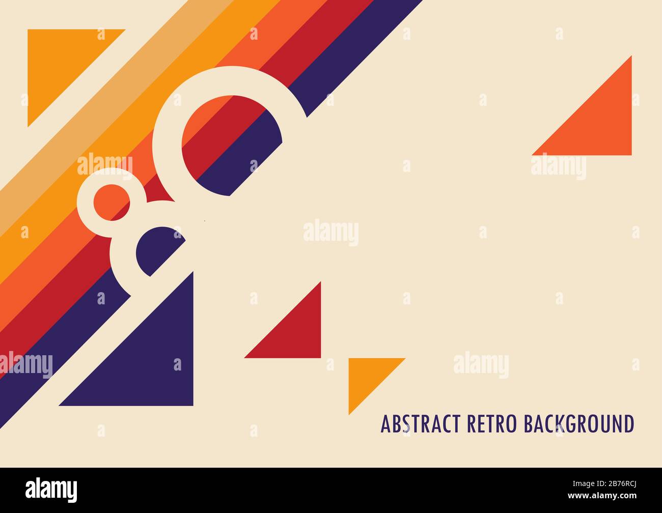 Abstract retro background back in the 80s Stock Vector Image & Art - Alamy