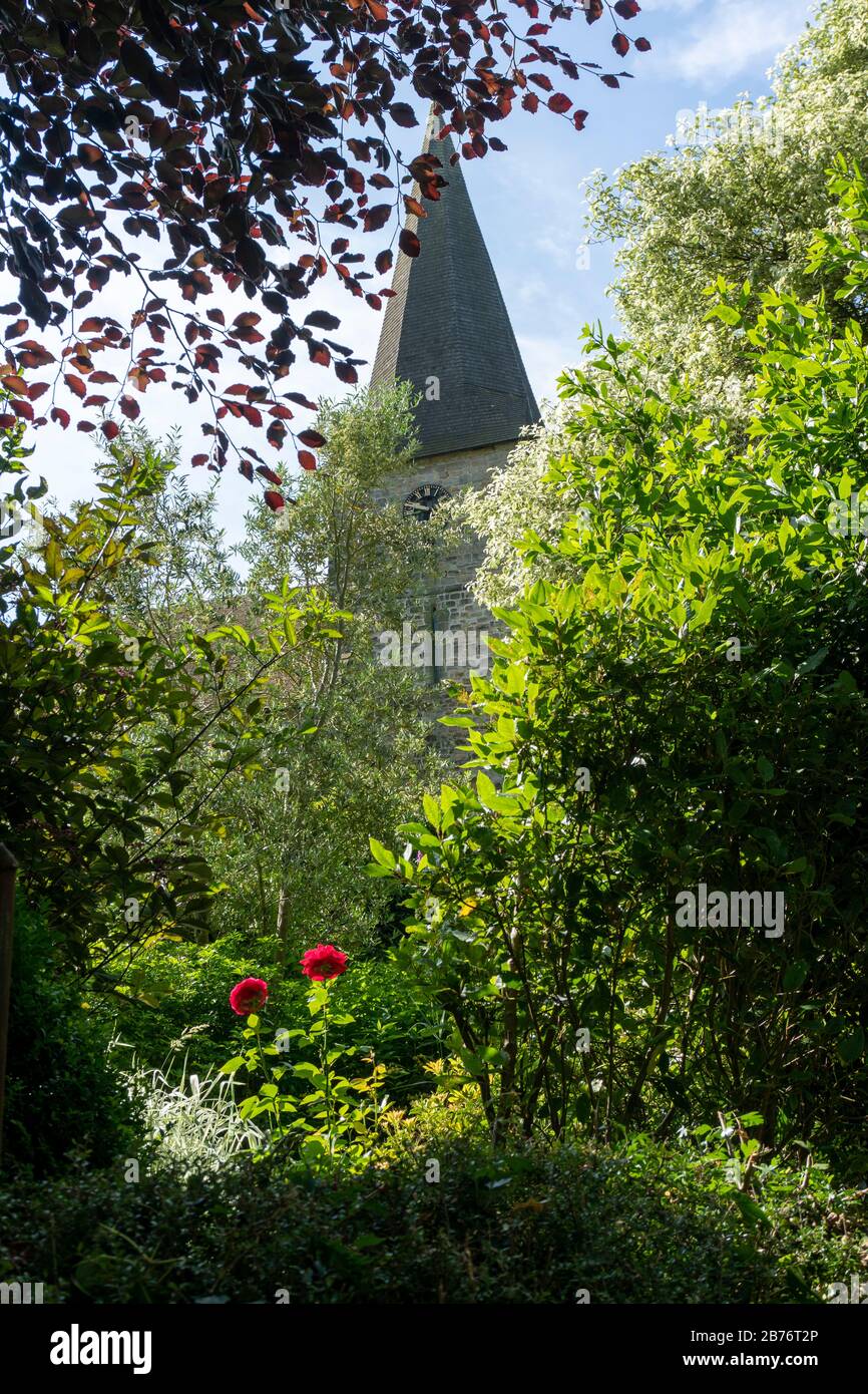 All Saints' Church, Old Heathfield Stock Photo - Alamy