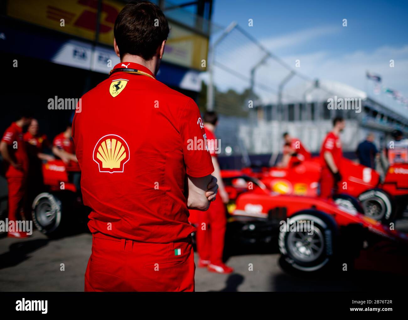 Ferrari f1 pit crew hi-res stock photography and images - Alamy