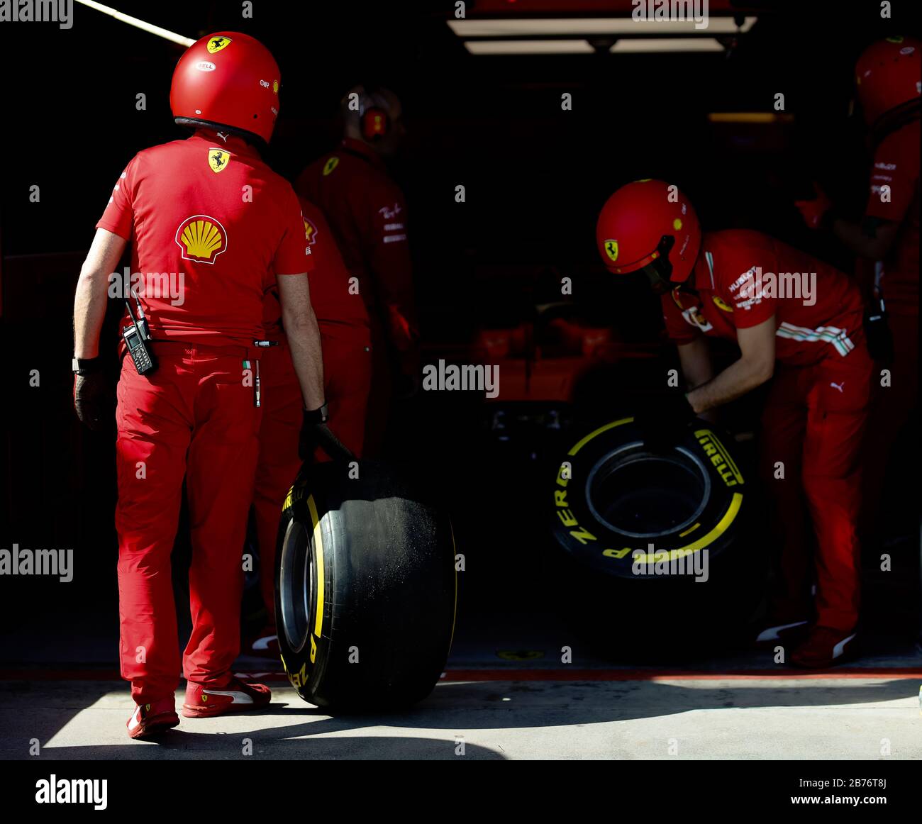Ferrari pit hi-res stock photography and images - Alamy