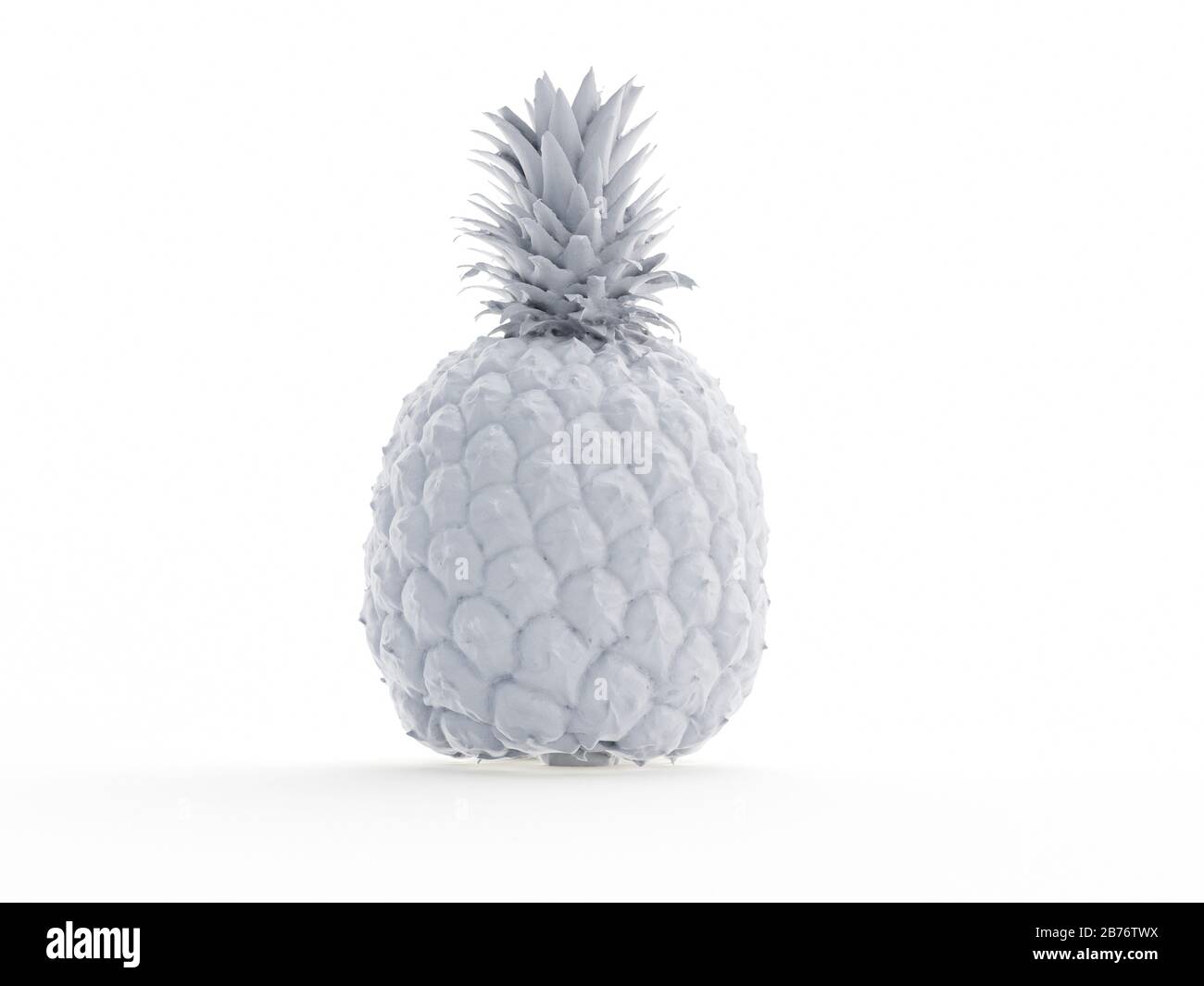 Pineapple, computer illustration Stock Photo - Alamy