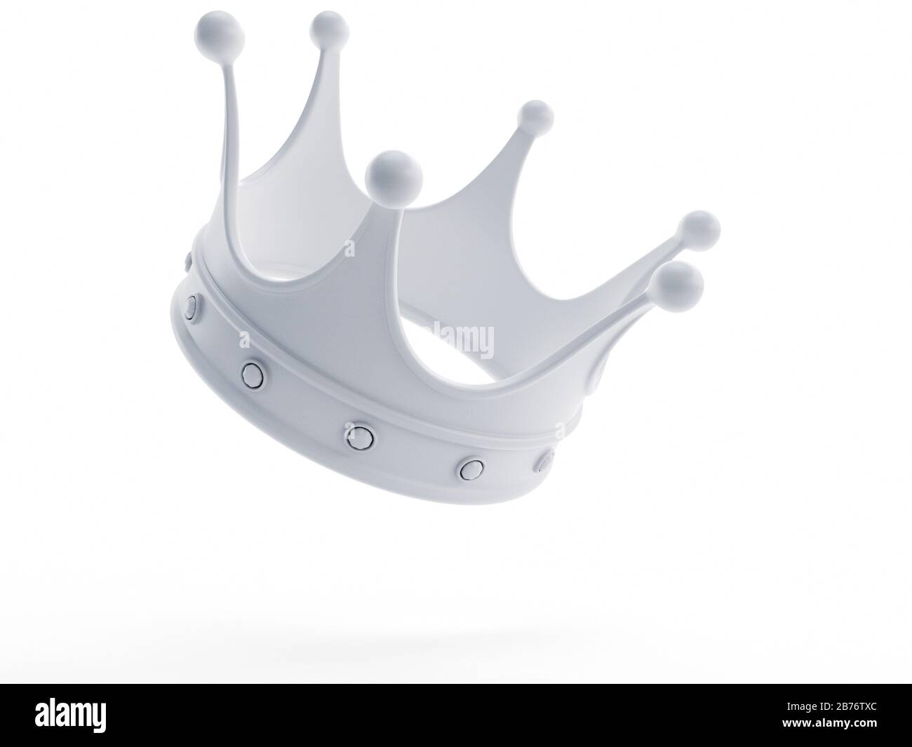 Crown, computer illustration Stock Photo - Alamy