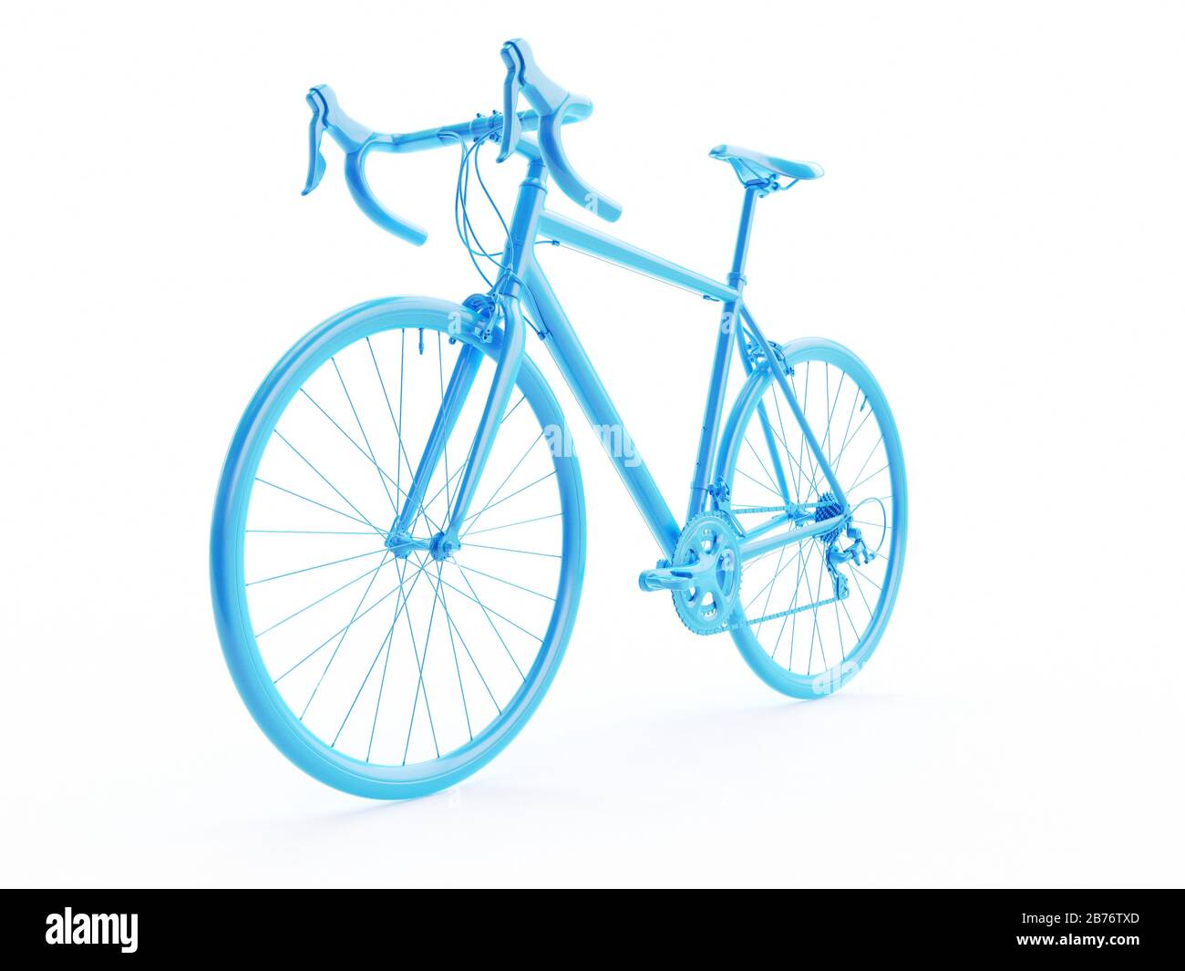 Race bike, computer illustration Stock Photo - Alamy